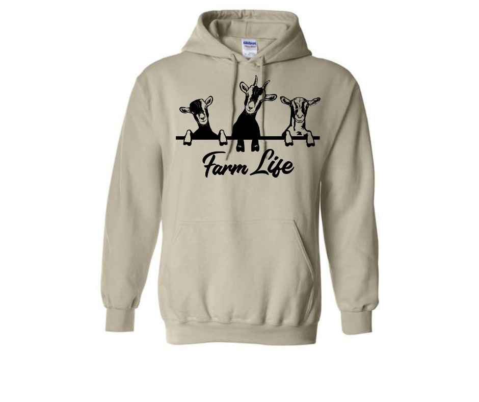 Goat Lover Hoodie – East Coast Farm Life Clothing Company Limited
