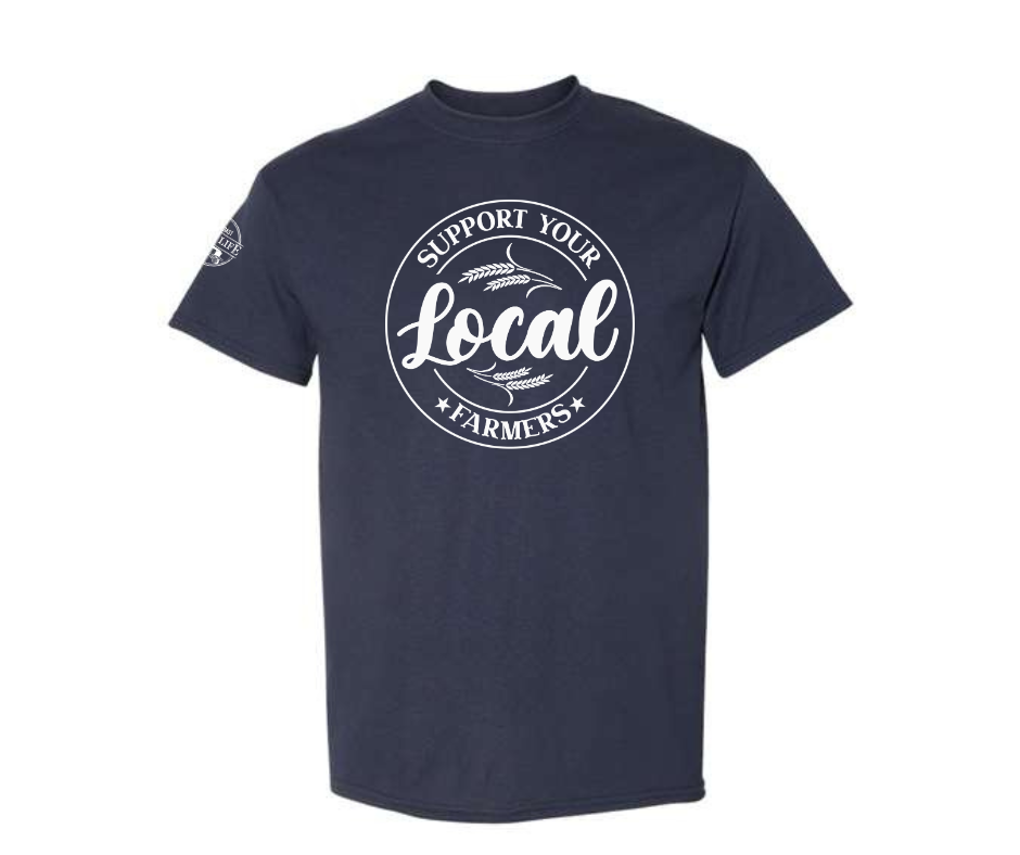 Support Local Farmers T-Shirts – East Coast Farm Life Clothing Company ...